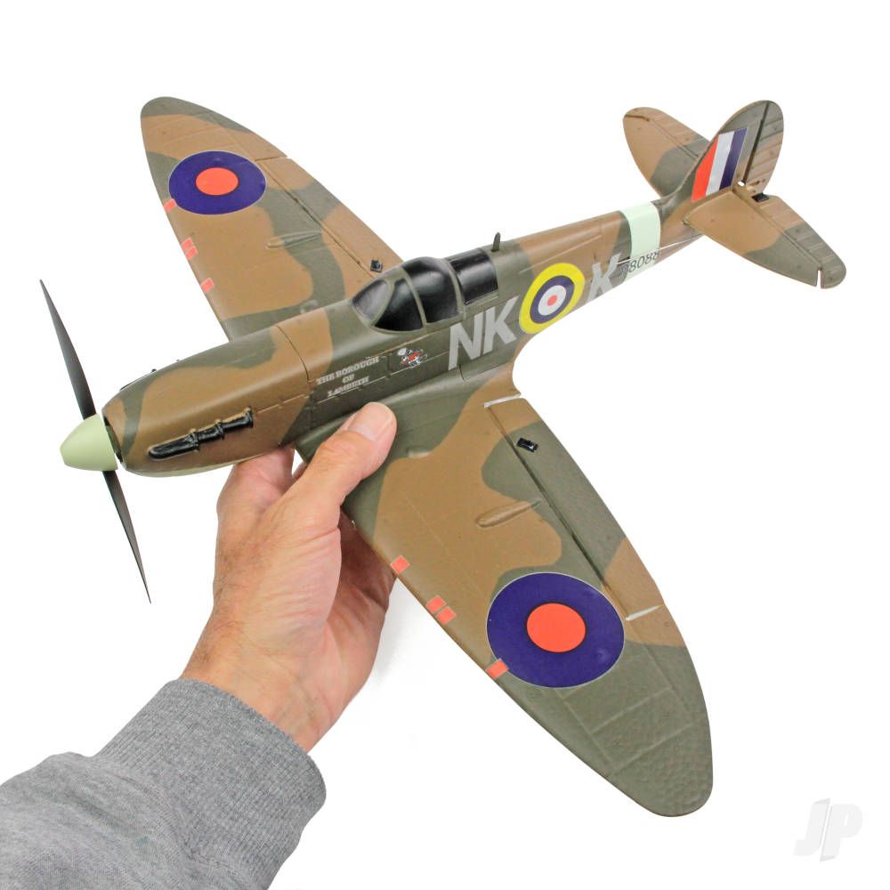 Top RC Mini Spitfire Ready to Fly 450 (Mode 2) Radio Controlled ...