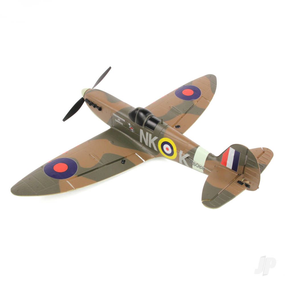 Top RC Mini Spitfire Ready to Fly 450 (Mode 2) Radio Controlled ...