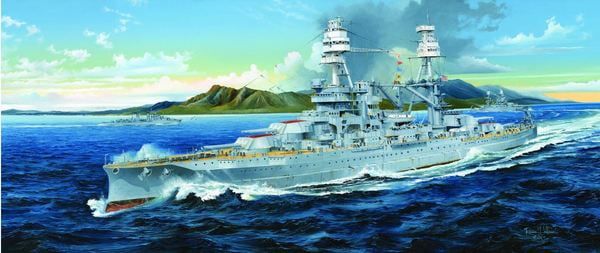 Trumpeter USS Arizona BB-39 1941 Radio Control 1:200 Scale Model Ship ...