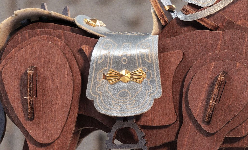 Rowood Warrior Horse Wooden Model Kit | Hobbies