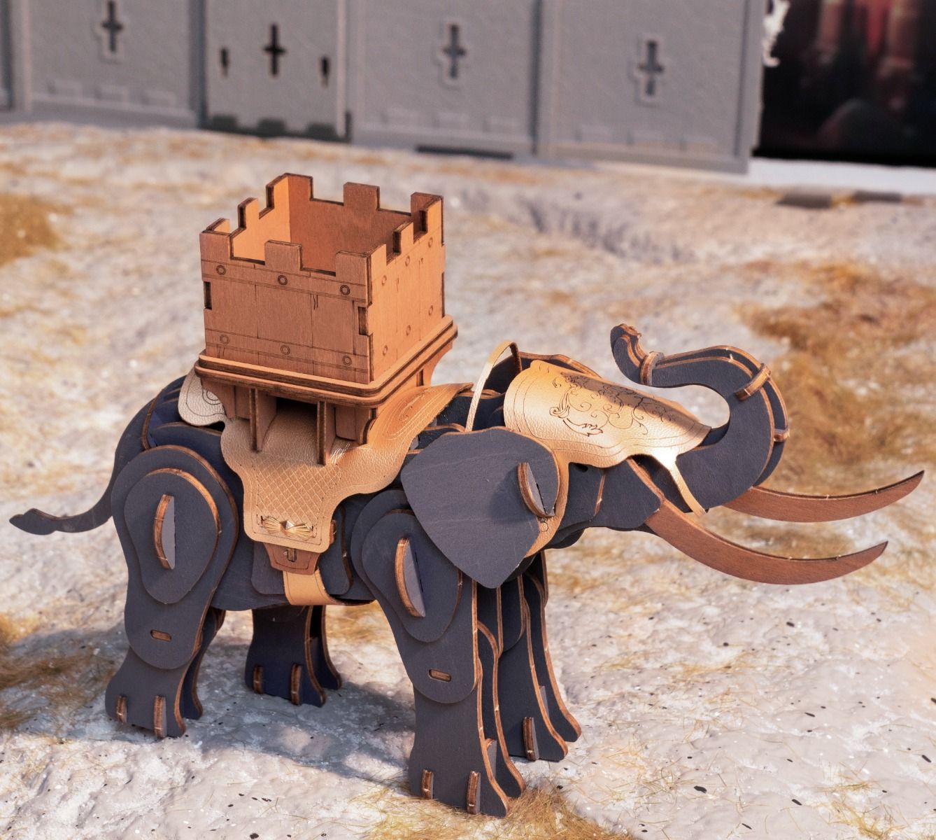 Rowood Warrior Elephant Wooden Model Kit | Hobbies