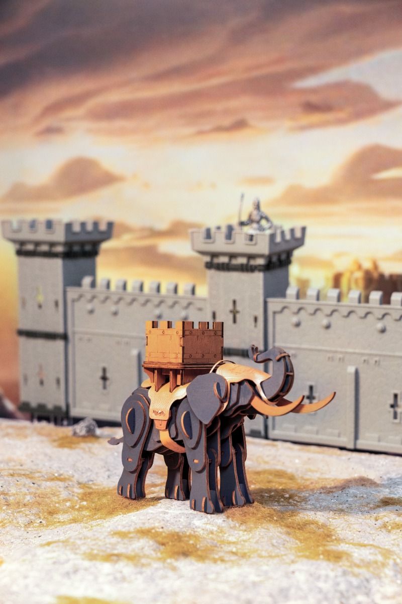 Rowood Warrior Elephant Wooden Model Kit | Hobbies