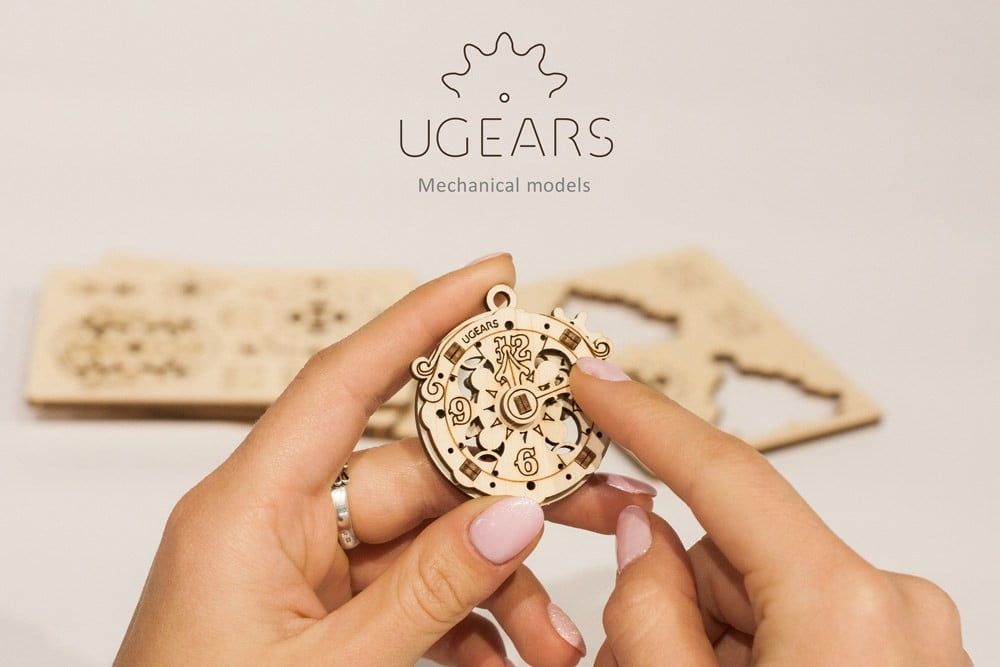 UGears Model U-Fidget Happy New Gear | Hobbies
