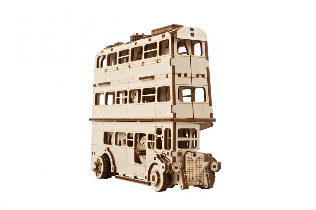 UGears Knight Bus Wooden Kit | Hobbies