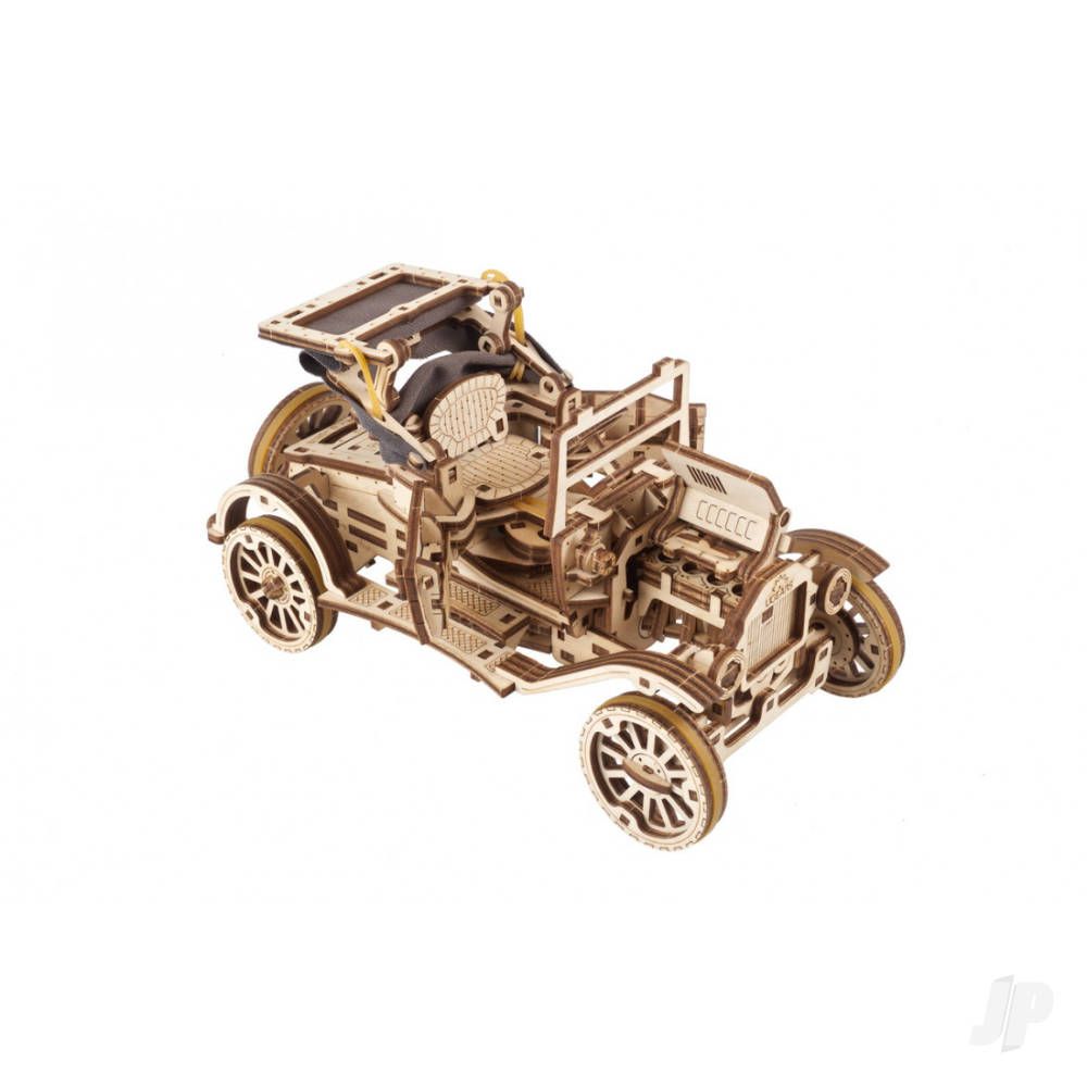 UGears Retrocar UGR-T (Old Model T) Wooden Model Kit | Hobbies