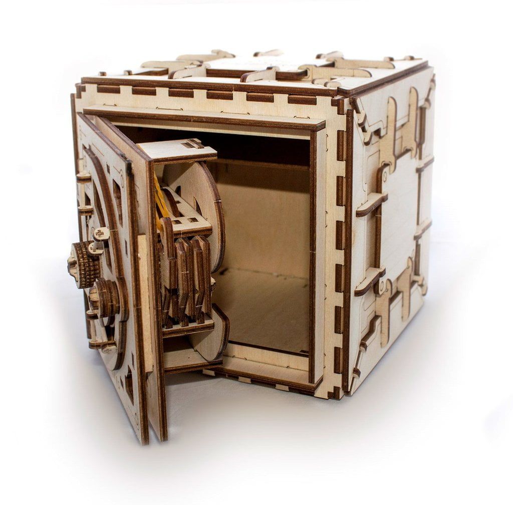 UGears Safe Wooden Kit 70011 | UGears Collection | Hobbies