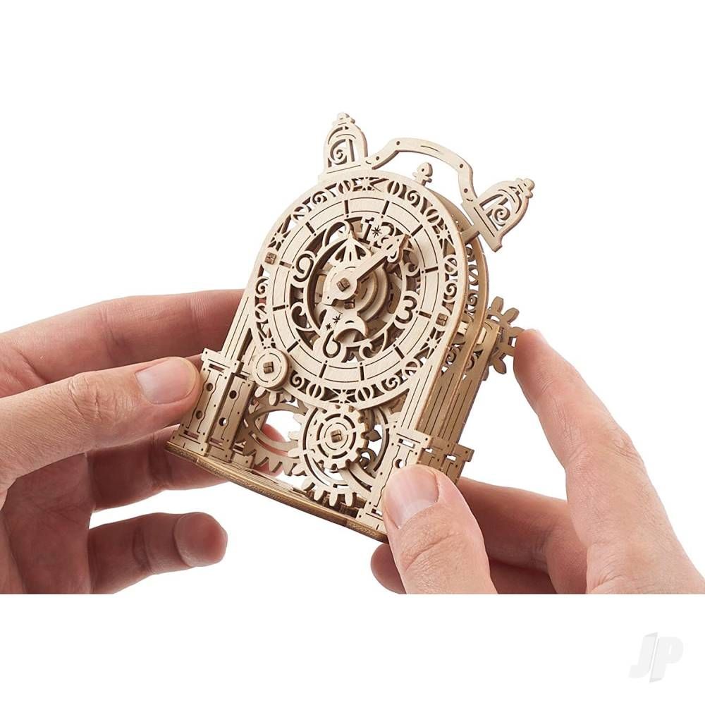 UGears Vintage Alarm Clock Wooden Model Kit | Hobbies