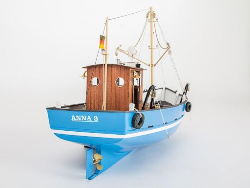 Aeronaut 1/20 Anna 3 - Fishing Cutter Model Boat Kit | Hobbies