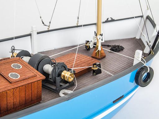 Aeronaut 1/20 Anna 3 - Fishing Cutter Model Boat Kit | Hobbies