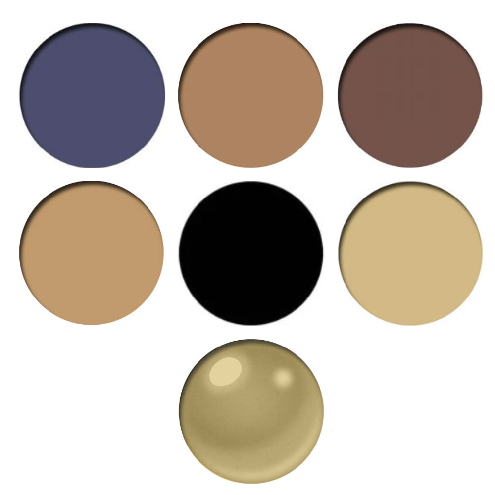 Starter Paint Pack for Zvezda Black Swan Pirate Ship Model Kit | Hobbies