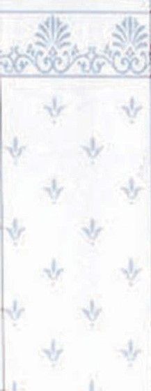 Regal Silver/ White Wallpaper for 12th Scale Dolls House | Hobbies