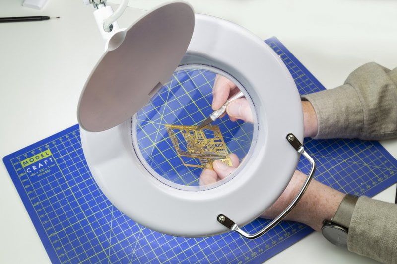 Lightcraft Classic LED Magnifier Lamp Work light Table Lamp LC8064LED ...