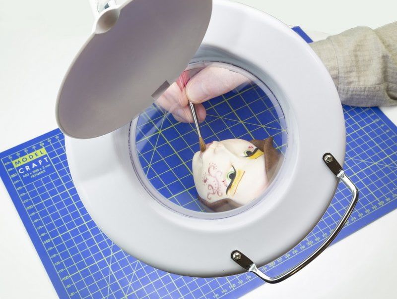 Lightcraft Classic LED Magnifier Lamp Work light Table Lamp LC8064LED ...