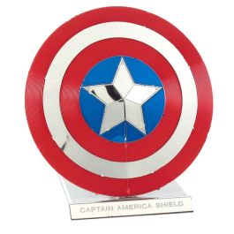 Metal Earth Captain America's Shield 3D Metal Model Kit | Hobbies