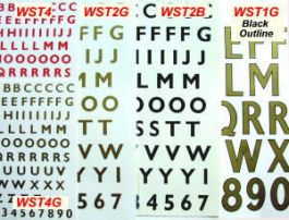 Alphabet and Numbers Letter Transfers | Hobbies