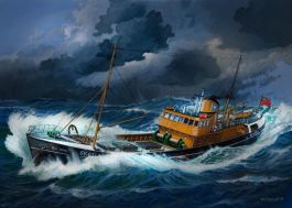 Revell North Sea Trawler Kit | Hobbies