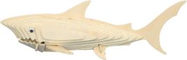 Quay Shark Wooden Model Kit | Hobbies