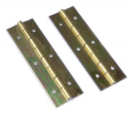 40mm Brassed Pin Fix Hinges | Hobbies