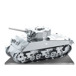 Metal Earth Sherman Tank 3D Laser Cut Model MMS204 | Hobbies