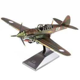 Metal Earth P-40 Warhawk 3D Metal Model Kit | Hobbies