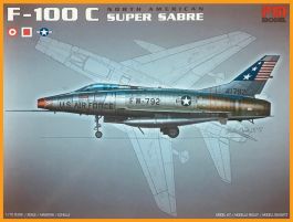 PM Models 1/72 Scale North American F-100C Super Sabre Model Kit | Hobbies