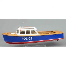 Police Launch Model Boat Kit | Hobbies