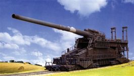 Sora Art 1/144 Scale Dora 80cm WWII German Super Heavy Railway Gun ...
