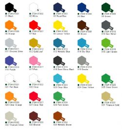 Tamiya Acrylic Gloss Paints (10ml) | Hobbies