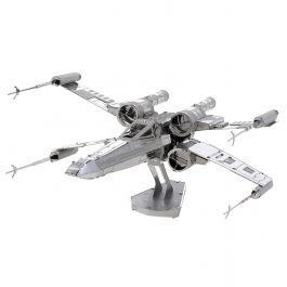 Metal Earth Star Wars X-Wing Fighter 3D Laser Cut Model Kit MMS257 ...