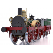 Occre Adler Steam Train Locomotive 1:24 Scale Wood & Metal Model Kit ...