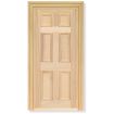 12th Scale Dolls House Panelled Wooden Door DIY001 | Streets Ahead ...